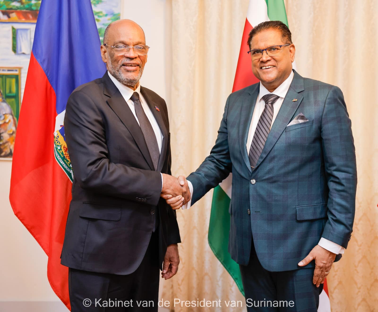 Bezoek Haïtiaanse premier aan Suriname voegt nieuwe dimensie toe aan ... Bezoek Haïtiaanse premier aan Suriname voegt nieuwe dimensie toe aan ...